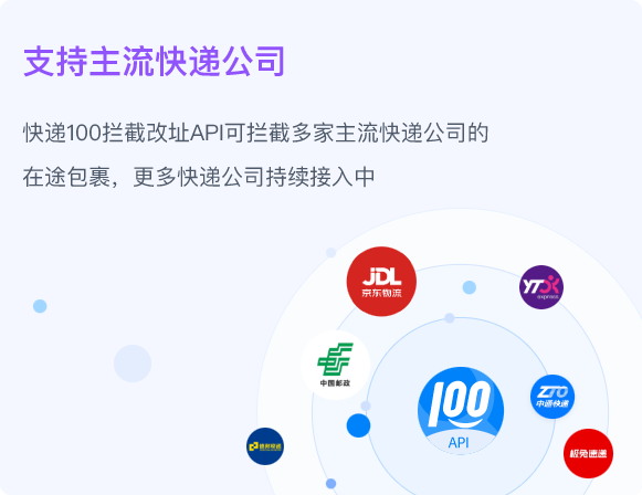 快递100API开放平台_快递单号查询API接口_电子面单_快递寄件服务商
